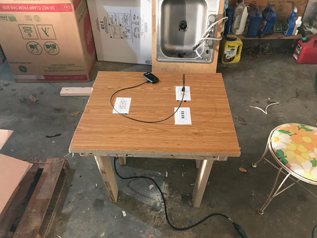 Building your Electric Table - Enjoy Container Gardening