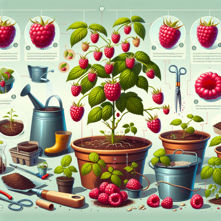 A Guide to Growing Delicious Raspberries at Home - Enjoy Container Gardening