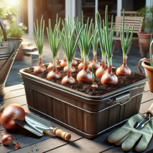 Growing Onions: Container Gardening Made Easy - Enjoy Container Gardening
