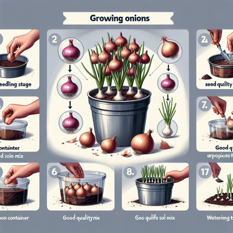 A Guide to Growing Onions in Containers for Beginners - Enjoy Container Gardening