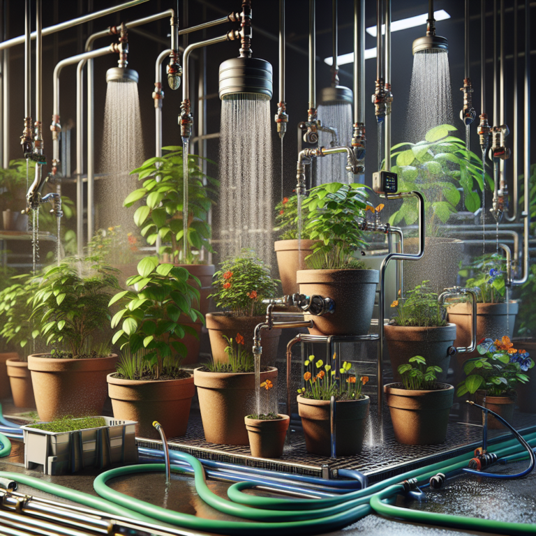 Efficiently Watering Potted Plants: Slow Drip Systems for Containers ...