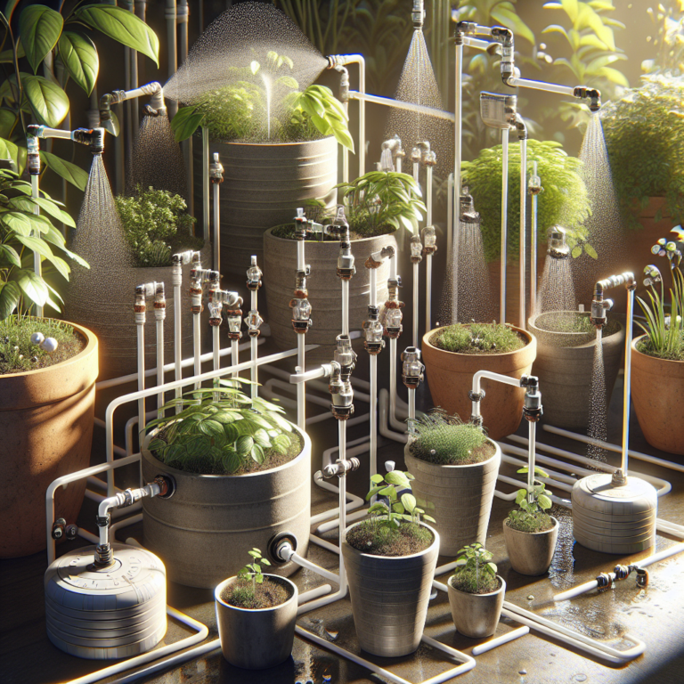 Implementing a Slow Drip Watering System for Pots - Enjoy Container ...