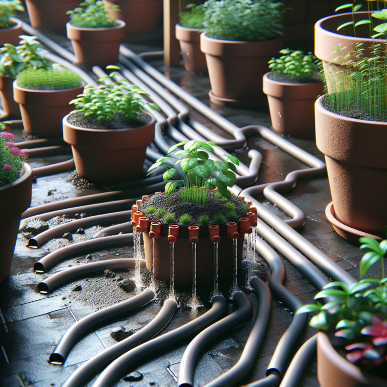 Save Time and Water with a Slow Drip Watering System for Potted Plants ...