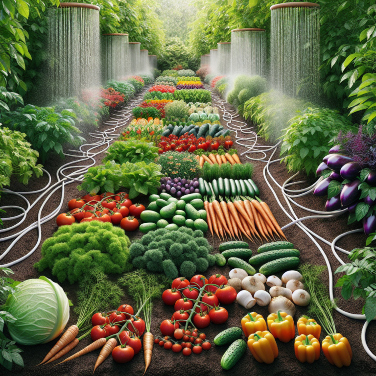 The Advantages of Using Slow Drip Irrigation in Your Vegetable Garden ...