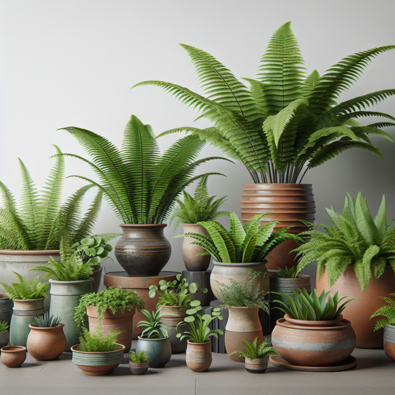 Choosing the right pot for your ferns - Enjoy Container Gardening