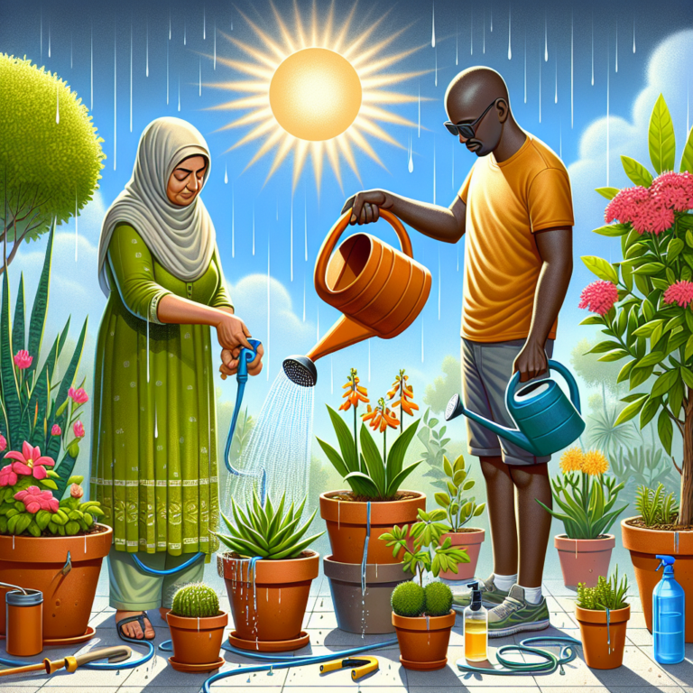 Tips for Keeping Your Container Plants Hydrated During Hot Summers - Enjoy Container Gardening